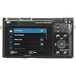 Samsung NX3300 Mirrorless Digital Camera with 20-50mm Lens - Black