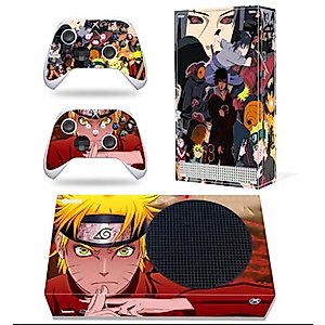 Xbox Series S Console and Controller Skin Set, Anime Skin Wrap Decal Kit