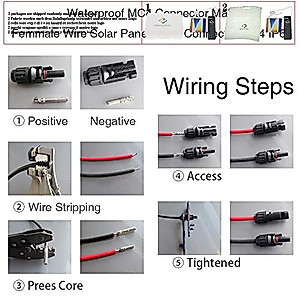 10Pairs Connector Solar Connector Solar Panel Connectors Male Female IP67 TUV 1000Vdc UL 600Vdc Solar