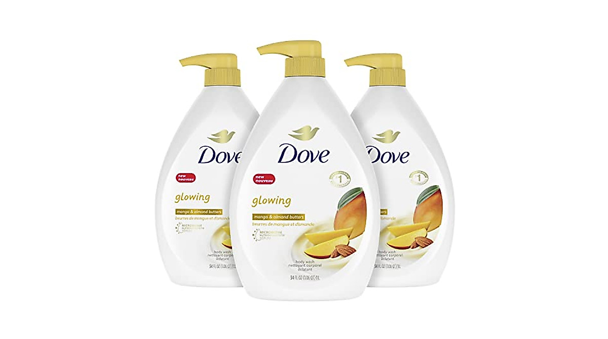 Dove Mango Butter & Almond Body Wash - Nourish & Refresh Skin