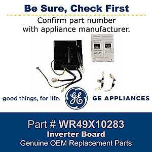 GE WR49X10283 Genuine OEM Inverter Board for GE Refrigerator
