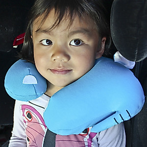 MoomooBaby Kid's Carseat Neck Support - Toddler Car Seat Travel Head Support