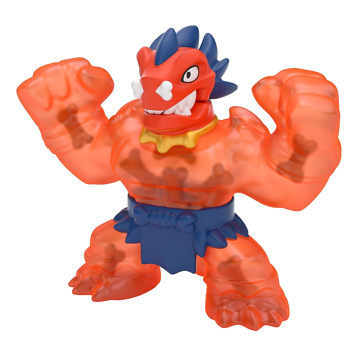 Heroes of Goo Jit Zu Dino Power Versus Pack - 2 Action Figures - Volcanic Rumble - Blazagon vs. Redback | Includes 2 Exclusive Heroes | for Ages 3+