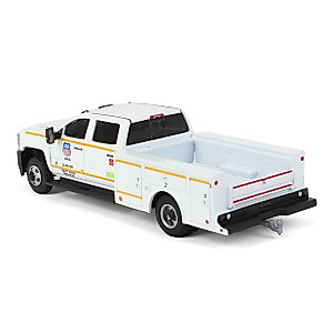 Truck 1/64 2018 Chevrolet Silverado 3500 Service Bed Pickup Union Pacific Maintenance Dually Drivers 11 46110-C