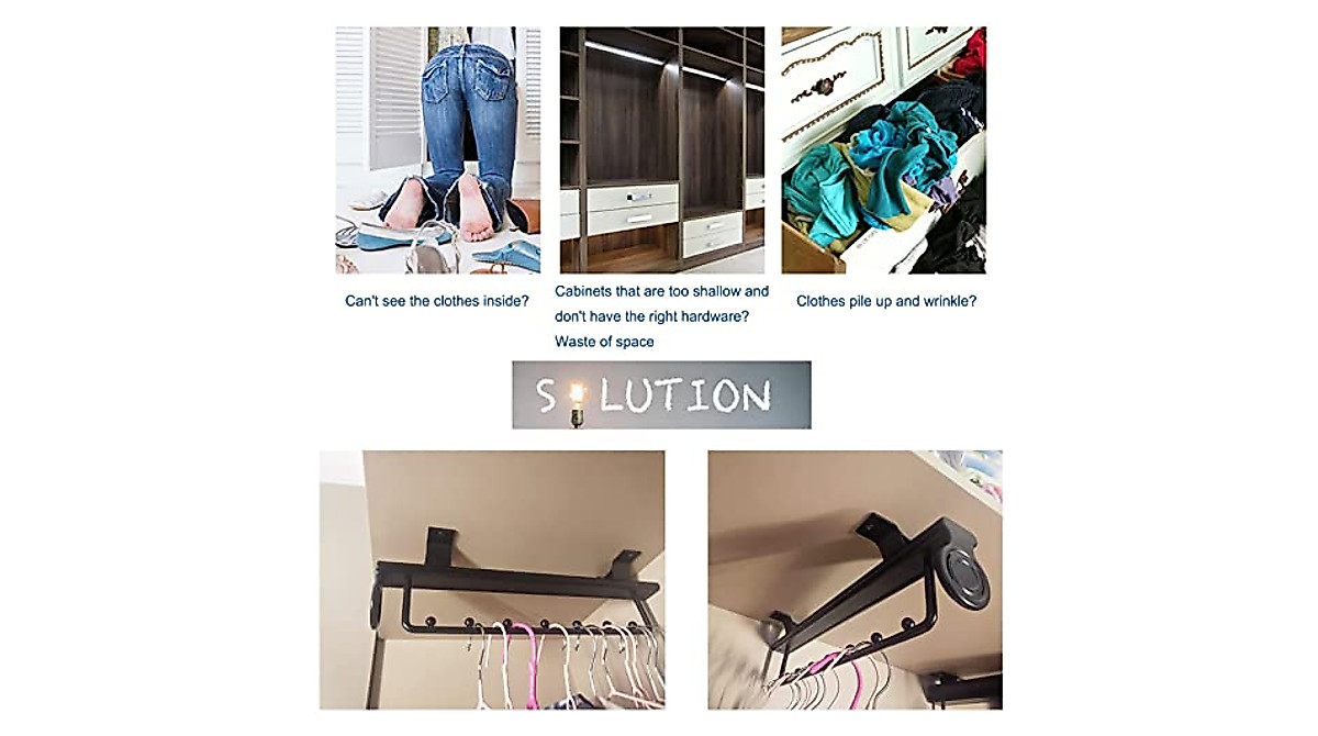 Extendable Clothes Rail - Organize Your Wardrobe Effortlessly