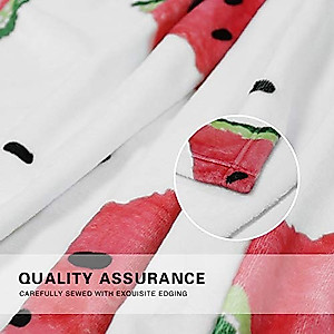 Yunine Lmorey The Underwater World with Dolphins and Plants Throw Blanket Bed Couch Sofa Travelling Camping Super Soft Blanket for Kids Adults 60 x 80 Inches