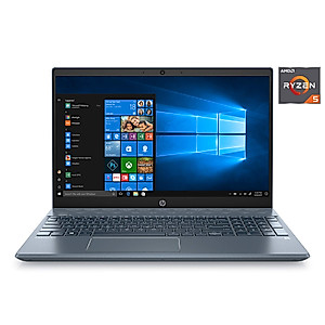 2022 HP Pavilion 15.6" FHD IPS Laptop PC Quad-Core AMD Ryzen 5 3500U 20GB RAM DDR4 512GB M.2 SSD+1TB HDD AMD Radeon Vega 8 HDMI USB-C RJ-45 WIFI Bluetooth Webcam Windows 10 Pro w/RE 32GB USB 3.0 Drive