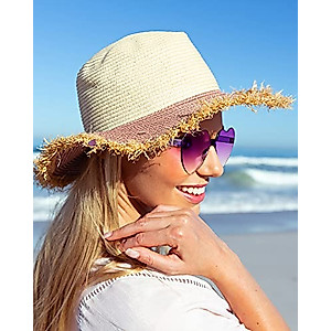 Weewooday 30 Pairs Heart Shaped Rimless Sunglasses Transparent Heart Glasses Candy Color Frameless Sunglasses Tinted Trendy Eyewear Party Favors