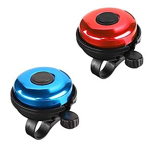 Accmor Classic Bike Bell, Aluminum Bicycle Bell, Loud Crisp Clear Sound Bicycle Bike Bell for Adults Kids