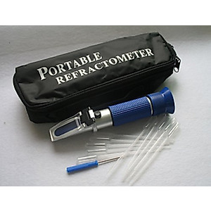 Sinotech Hand Held 0-20% Brix Cutting Liquids Refractometer Rhb-20atc Brix Tester