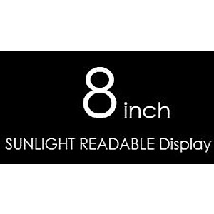 Xenarc Rugged 8" Sunlight Readable Display Monitor with HDMI VGA DVI Video Inputs Industrial & Automotive 1000NIT Contrast Ratio to 500:1 800x600 Native Resolution, 4x3 Aspect Ratio- 802YH