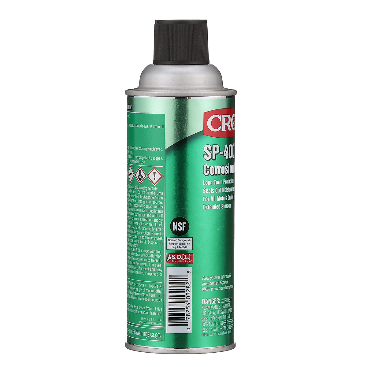 CRC 3282 SP-400 Corrosion INHIB EXT Duty, Dark Amber