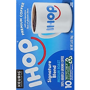 IHOP Medium Roast Signature Blend Keurig K-Cup Coffee Pods, 10 ct Box