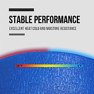 Lichamp Blue Painters Tape 2 inches Wide, 10 Pack Blue Masking Tape Bulk Multi Pack, 1.95 inch x 55 Yards x 10 Rolls (550 Total Yards)