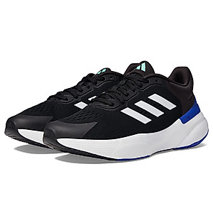 adidas Men's Response Super 3.0 Running Shoe, Black/White/Pulse Mint, 11.5