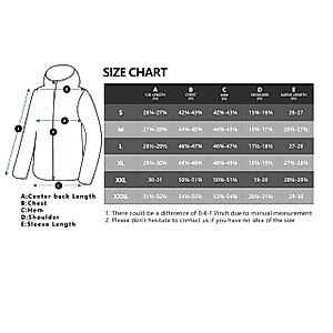 Little Donkey Andy Men's Lightweight Hooded Softshell Jacket for Running Travel Hiking, Windproof, Water Repellent Black Size L