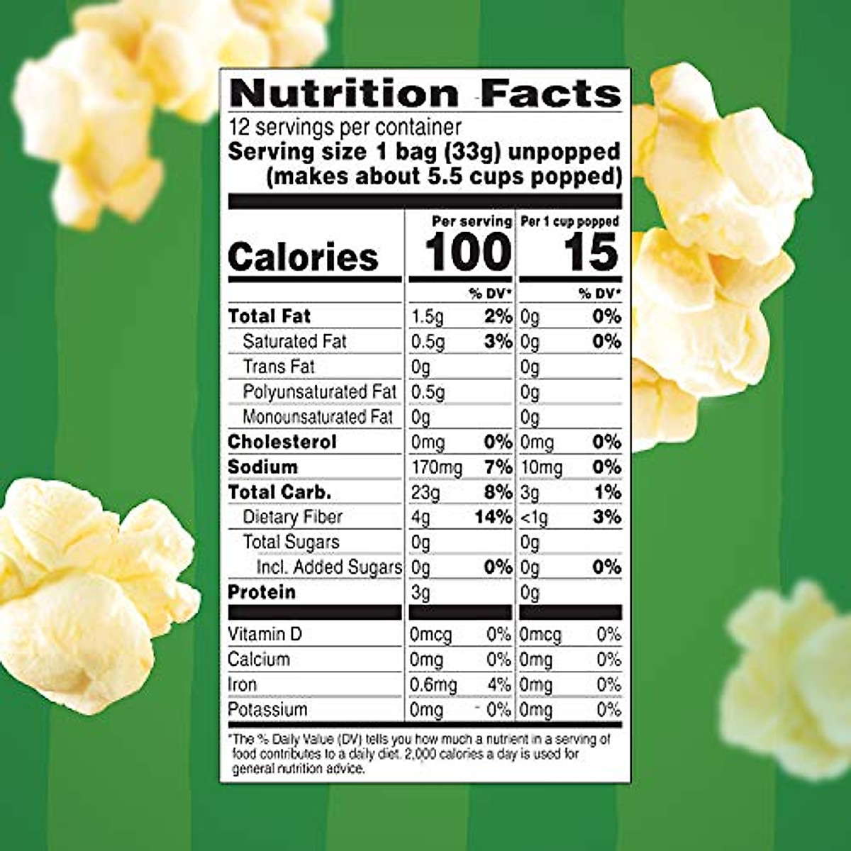 Orville Redenbacher's SmartPop! Kettle Corn Popcorn, 1.16 Oz, 12 Ct