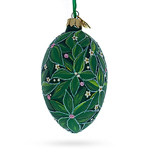 1911 The Bay Tree Royal Glass Egg Ornament 4 Inches