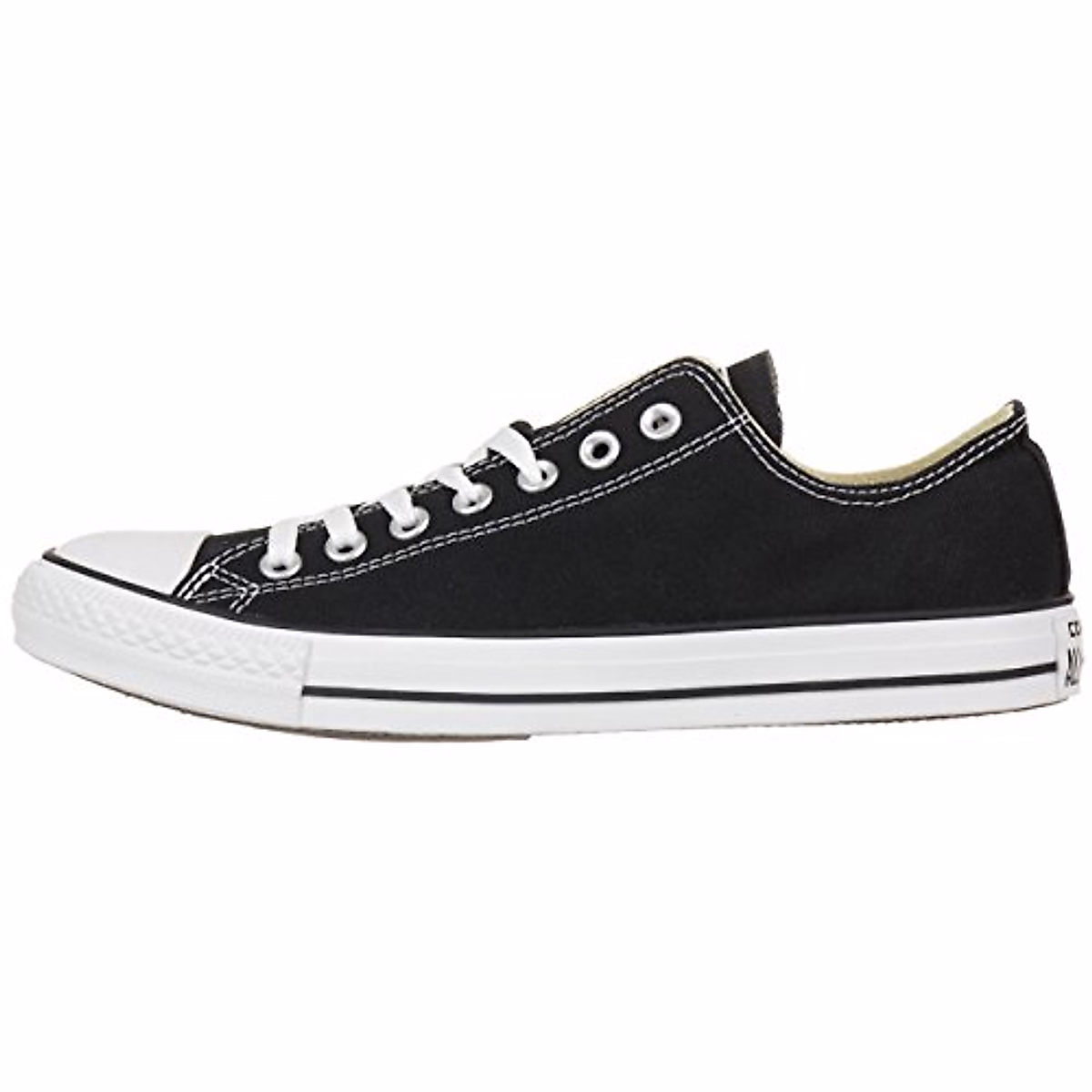 Converse Unisex Chuck Taylor All Star Low Top Black Sneakers - 10 D(M) US