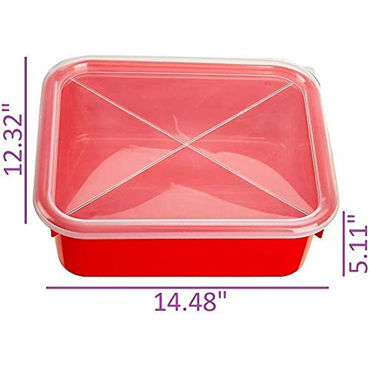 Zilpoo 4-Pack Toy Storage Organization Bins with Lids, 10 Quart Stackable Plastic Shelf Containers with Cover, Classroom School Supplies Closet Shelves Arts and Crafts Bin