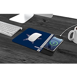 SOAR NFL Wireless Charging Mouse Pad, Dallas Cowboys