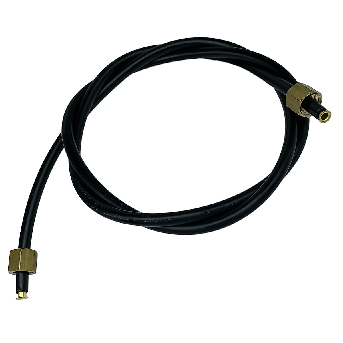 Sellerocity Brand Kit Air Compressor Tube Unloader Hose 40" Compatible With Emglo Jenny 610-1091 Dewalt A12463 Contains Nut & Ferrule With Inserts