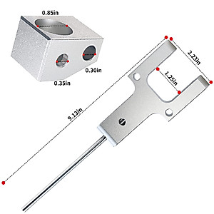 Vanshly Metal Toggle Drive Connector and Clevis Mount Power Recliners Fits La-Z-Boy/Lazy boy Power Recliner Parts, Fits All L-Z-Boy Power Recliners