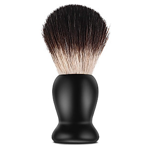 Amazing Safety Razor Shave Kit - Mysterious Black Men's Shaving & Grooming Sets - Butterfly Open Safety Razor,Friendly Brush,Great Shaving Stand,Shaving Soap Bowl, Super Stainless Blades