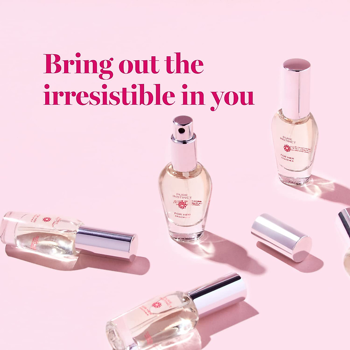 Pure Instinct Woman Pheromone Infused Sex Attractant Perfume, 0.5 Fluid Ounce