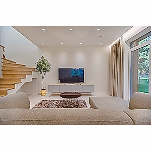 Zen Lyfe 39" Tall Faux Olive Branches 3 Pcs (Total 18 Branches) for Vases Olive Branches with Olives Greenery Stems Plants Home Decor Indoor Outdoor Wedding Decoration