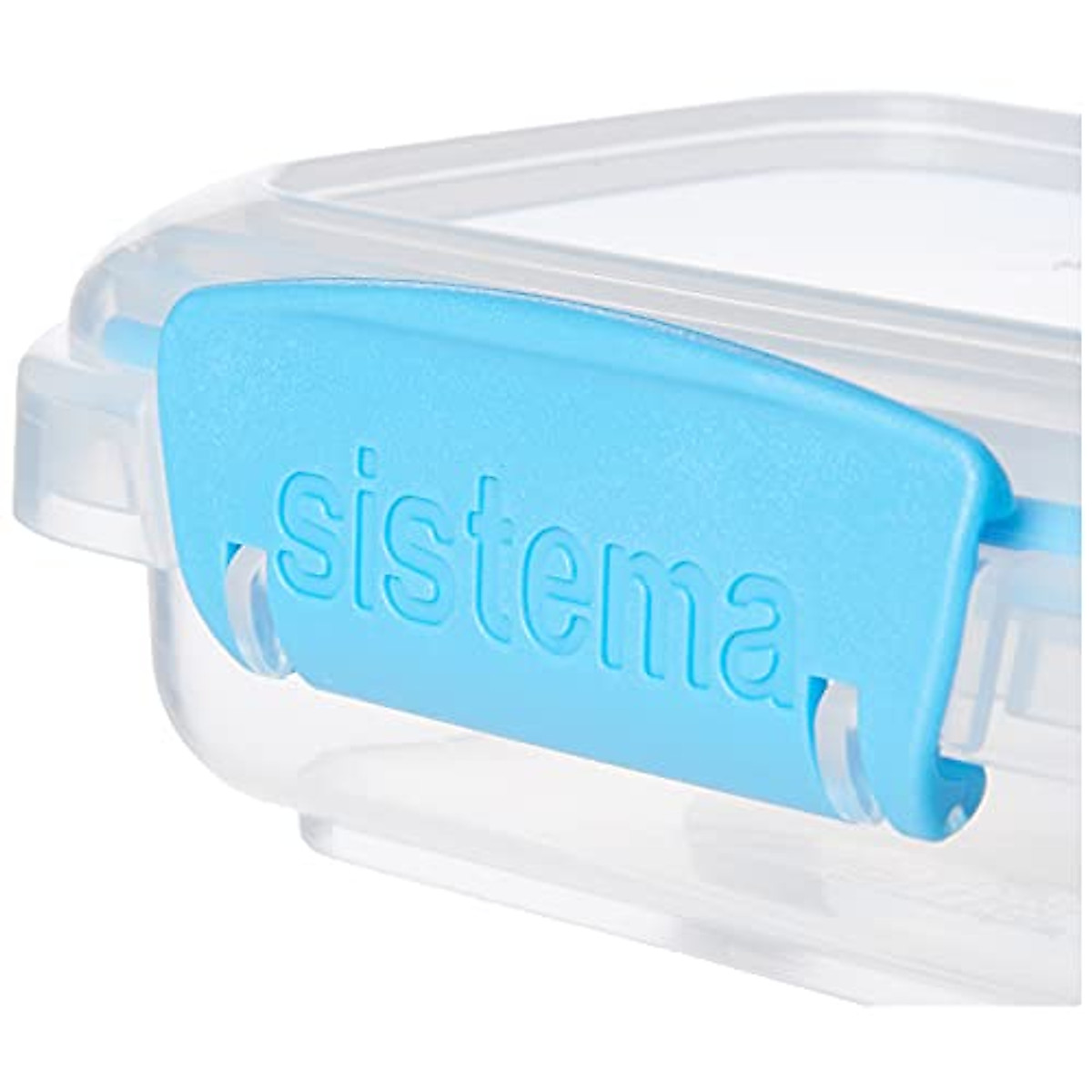 Sistema 61520 KLIP IT Accents Food Storage Container, 200 ml - Assorted Colours