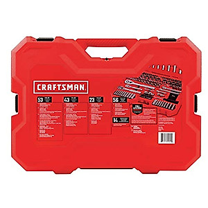 CRAFTSMAN Mechanics Tool Set, SAE/Metric, 189-Piece (CMMT12034)