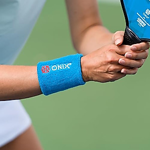ONIX Pickleball Sweat Absorption Wristband — Blue