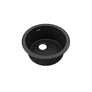 Elkay ELG16FBBK0 Sink, 18-1/8 x 18-1/8 x 7-1/2, Black