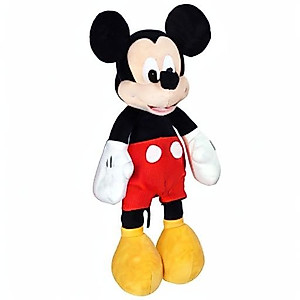 Disney Junior Mickey Mouse Jumbo 25-inch Plush Mickey Mouse, Stuffed Animals, Pretend Play, Kids Toys for Ages 2 Up by Just Play