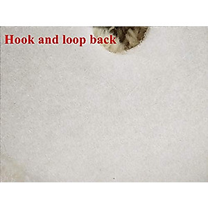 Sisha-A Wool Polishing Pads, 2 Pack 6" Buffing Pads with Hook and Loop Back for Compound, Cutting & Polishing, 100% Natural Wool, Thick and Aggressive