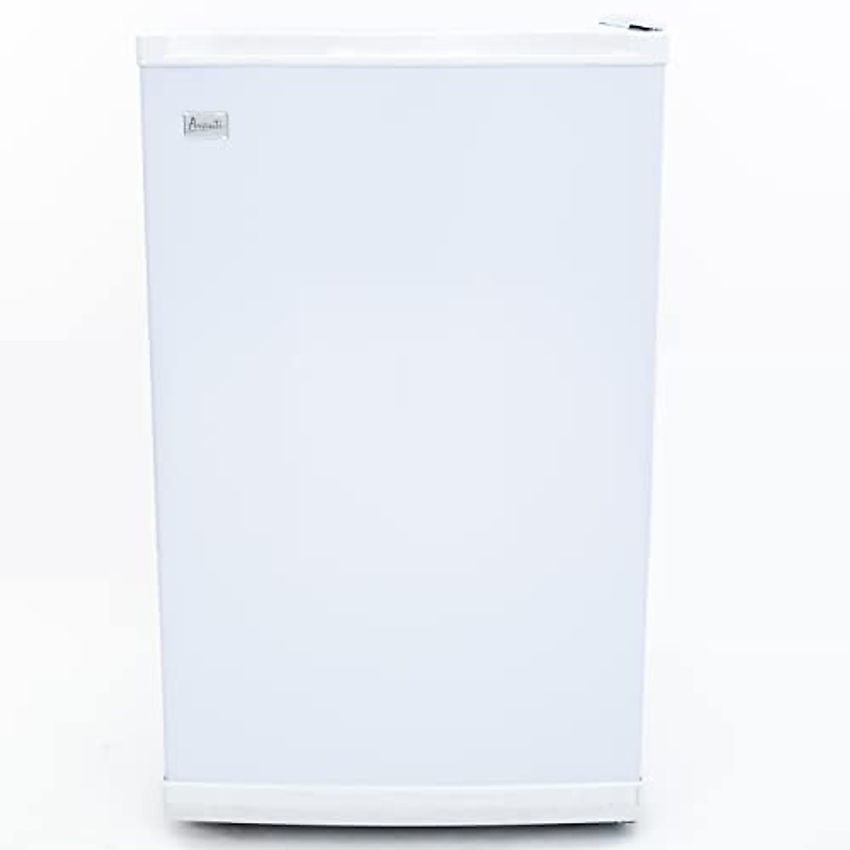Avanti VF306 Compact Upright Freezer with 3 Metal Shelves, Adjustable Temperature Control, Flush-Back Design Perfect for Homes, Garages, Basements, White