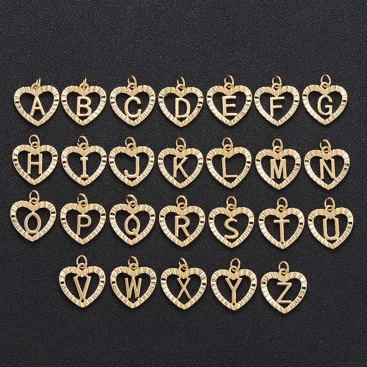 YANODA Initial Ankle Bracelets for Women 14K Gold Plated Layered Figaro Chain Letter Initial Anklets Handmade Layered Heart Ankle Bracelets Personalized Jewelry for Women A