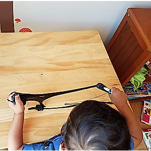 Make Magnetic Slime - Synthetic Black Iron Oxide (Fe3O4) 1 LB - with 2 Industrial Strength Magnets 3" x 1/2" x 1/8" - Great for Crafts, DIY, Home Improvement and Science Experiments by ESKS®