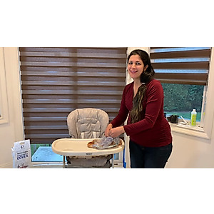 Pristine Aid Toddler Table Cover for Highchair – 8Pcs Set High Chair Cover Compatible with Standard Trays – Disposable and Practical Design – Ideal for Non-Messy Experiences, Baby Weaning … (8 PCS)