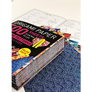 Origami Paper 500 sheets Chiyogami Patterns 6" 15cm