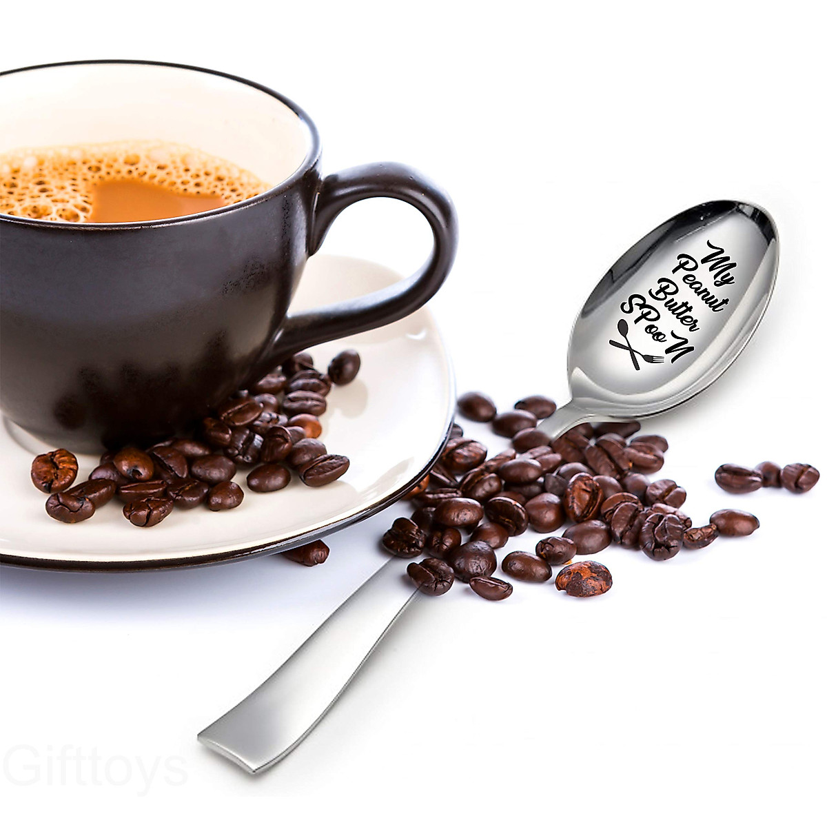 Seyal® My Peanut Butter Spoon Gift - Love gifts -unique gifts - Gift for her - Gift for him - christmas gift - funny gifts - peanut butter lover gift - food lover gifts - peanut butter spoon