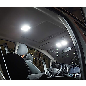 9pcs F150 Interior LED Lights Kit Super Bright LED Map Dome Light Bulbs for 2009 2010 2011 2012 2013 2014 Ford F150 Pickup all models