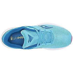 Saucony Women's Axon Road Running Shoe, Blaze/Royal, 10