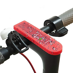 TOMALL Waterproof Silicone Protective Cover Case Central Control Panel Dust Proof Protective Shell Compatible for Xiaomi Mijia M365/M365 Pro Electric Scooter