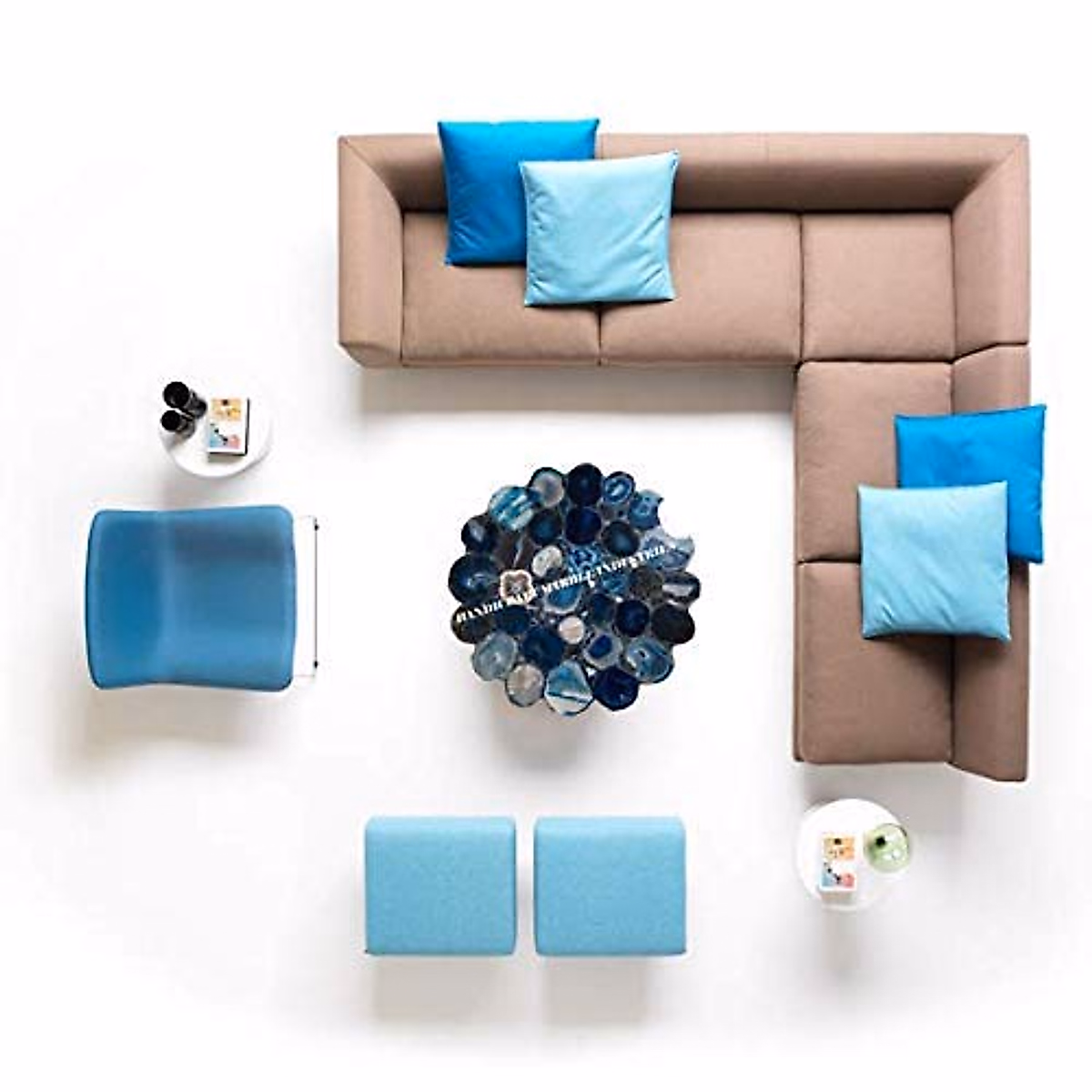 Agate Table Top, Natural Agate Table, Blue Lace Agate Stone Table 30 Inch, Flower Agate Meaning, Flower Agate Healing Properties, How To Pronounce Agate