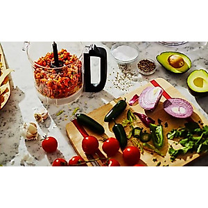 KitchenAid KFP0920QWH 9 Cup 3 Disks 2 Blades & Spatula Food Processor, White