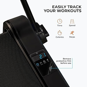 LifePro Smallest Portable Mini Walking Pad with Adjustable Handlebar - Max Speed 3 MPH, Home & Office 30 inch Mini Walking Treadmill, Under Desk Small Work Desk Compact Treadmill, 220 Lbs Max Weight