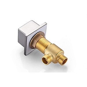 sumerain Roman Tub Faucets Brushed Nickel,Waterfall Spout for High Flow Rate,Include Valve and Trim Set