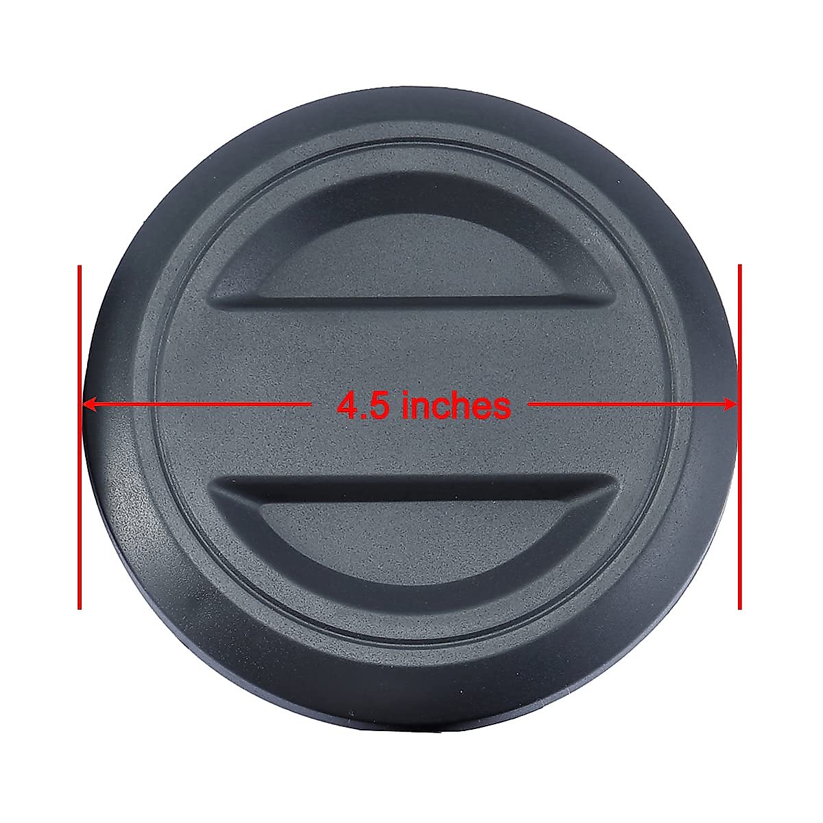 CPOWACE 4pcs Hub Wheel Center Caps Compatible with Polaris RZR, Black Tire Wheel Center Rim Cap Accessories Compatible with Polaris RZR 1000 XP Turbo/XP 4/Ranger 2017-2021(Replace #1522872-655)
